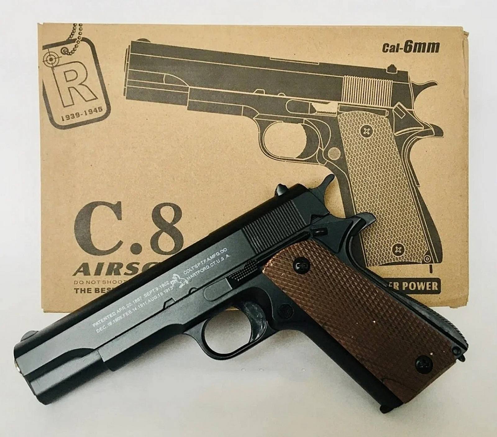 Metalna Replika C8 i Polumetalna C19+ | 500 kuglica – Tvoj Kutak